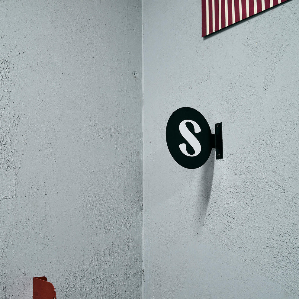 Mini's | Compact Wall-Mounted Blade Sign | Alpha Lewis Signs